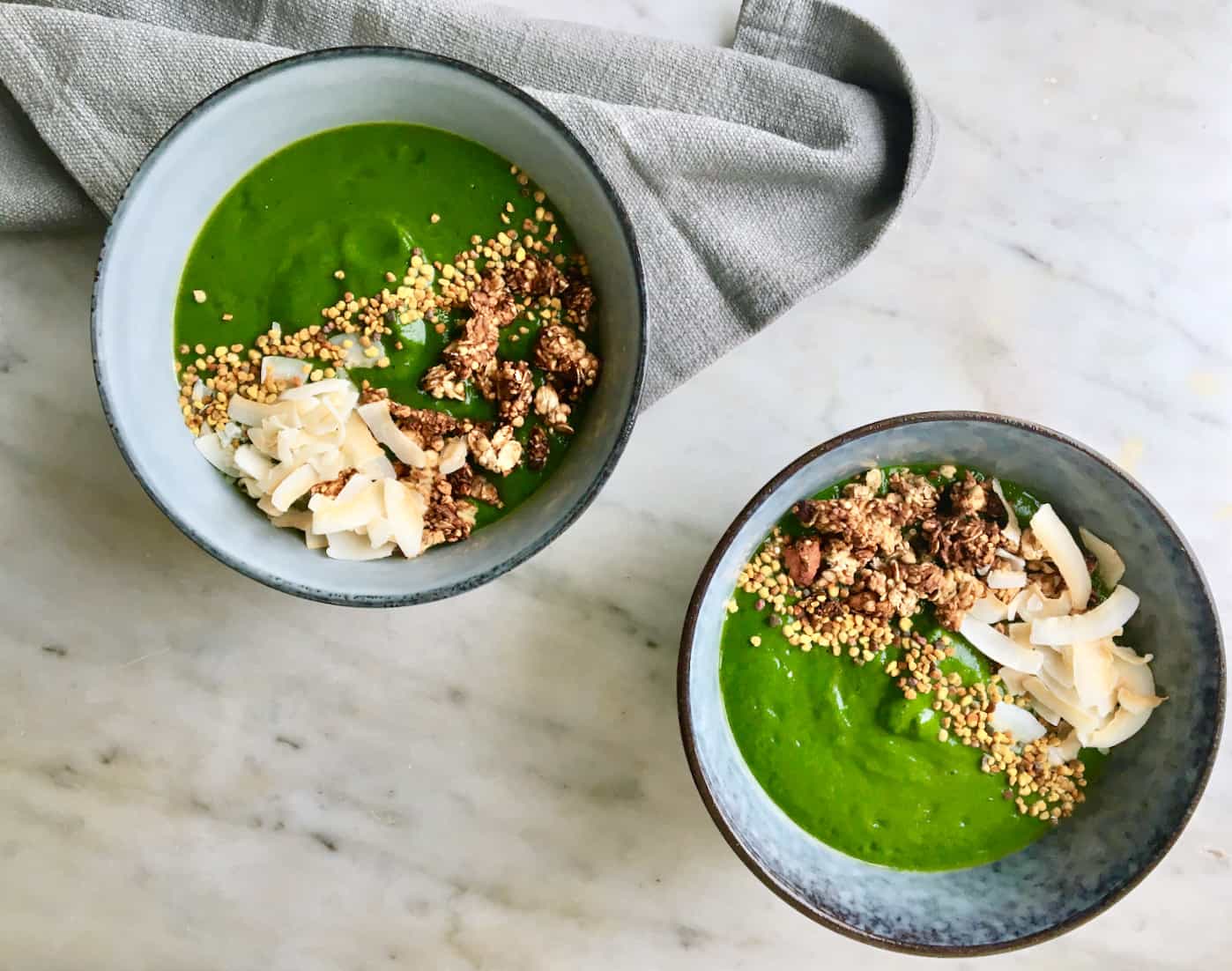 Grøn smoothie på 5 minutter: Opskrift på sund grøn smoothie