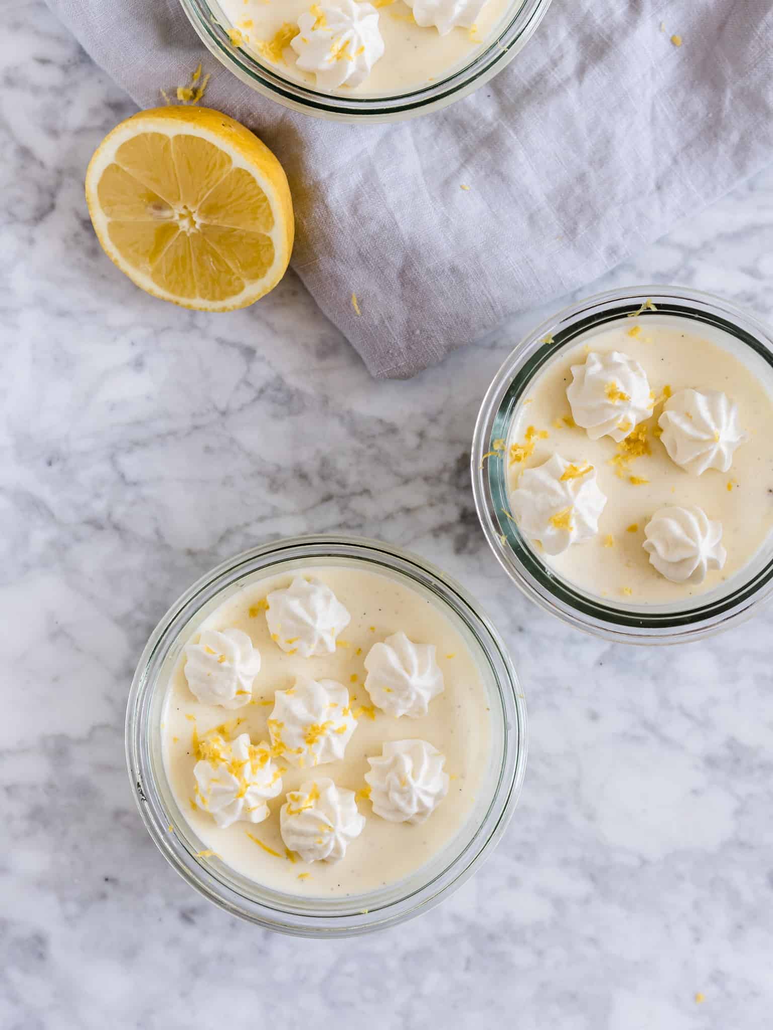 Citronfromage – Nem opskrift på frisk og klassisk dessert