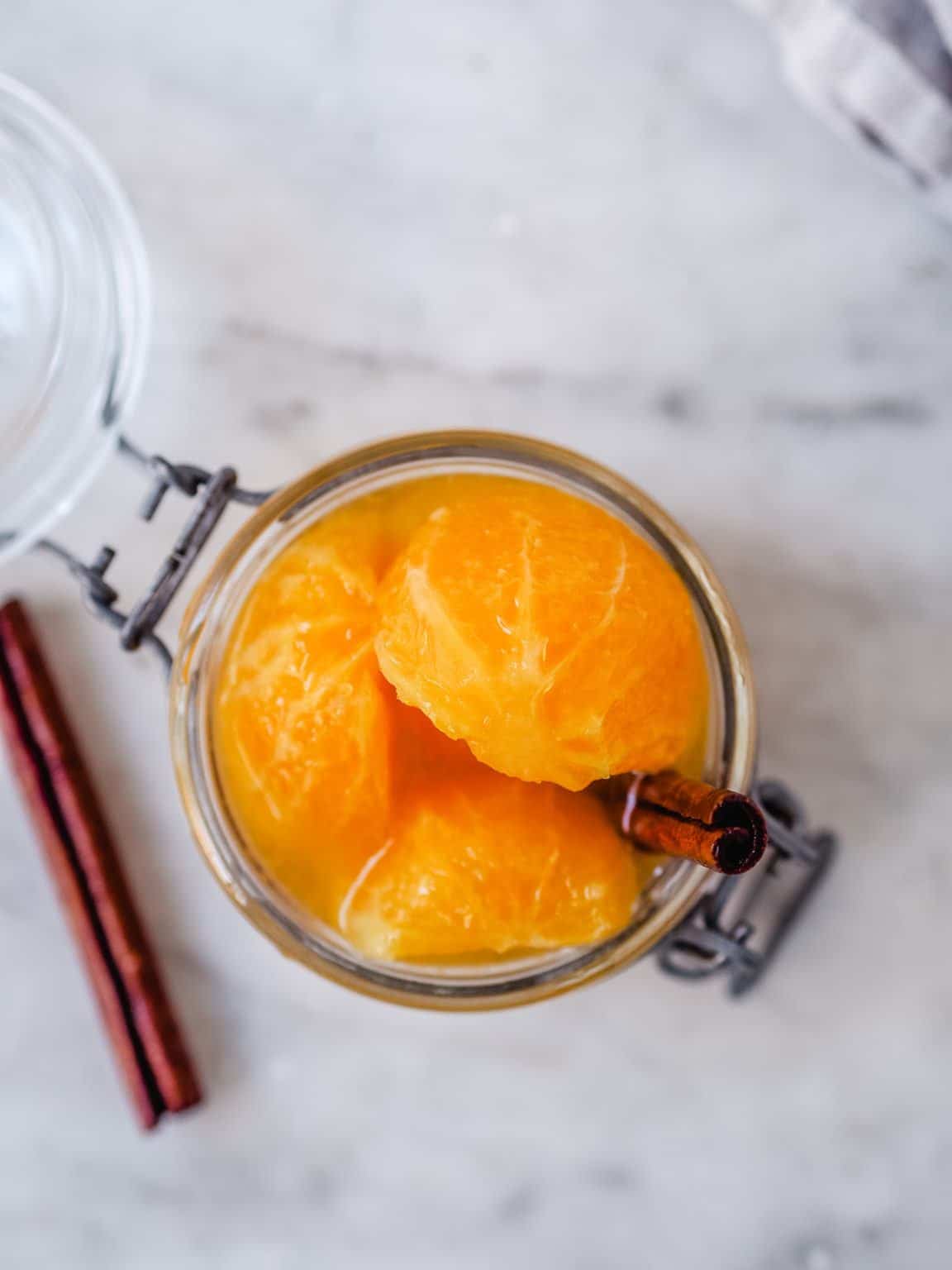 Syltede appelsiner med kanel - perfekt til jul og dessert