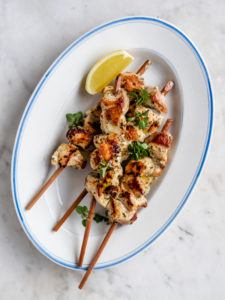 Kofta på spyd - krydrede kødboller med oksekød eller lam