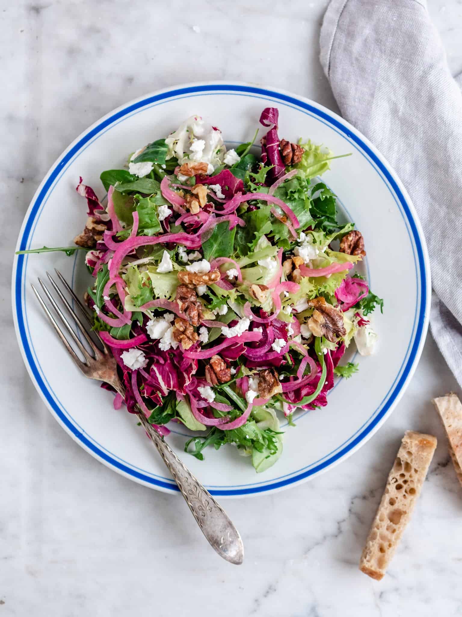 Melonsalat - læskende og frisk salat med melon og feta