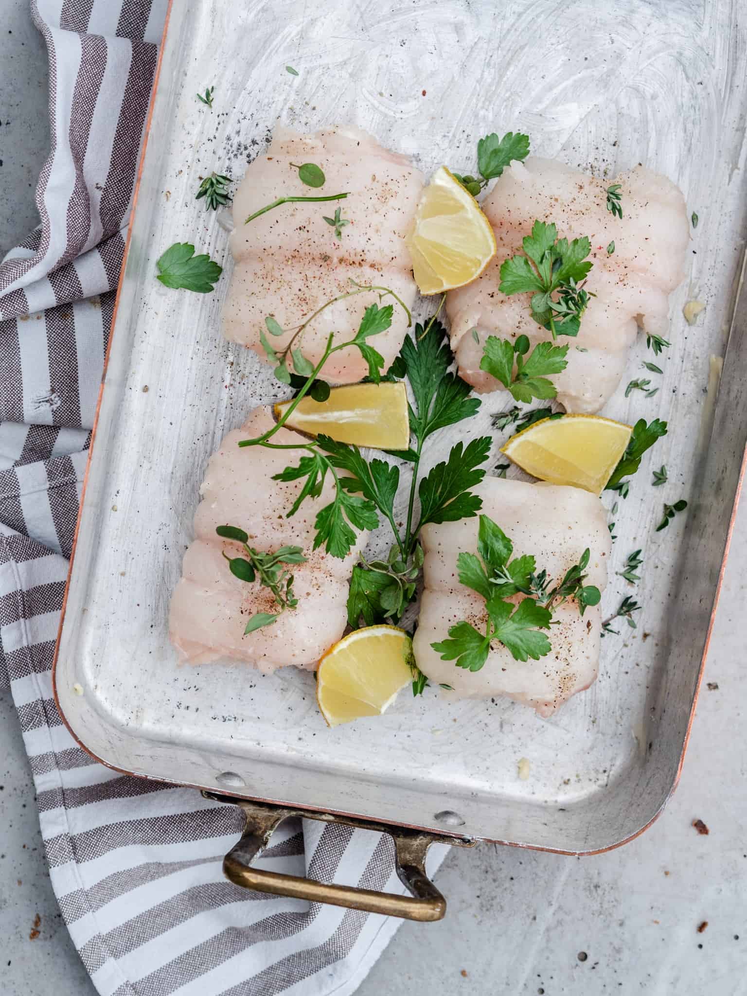 Bagt fisk - opskrift på bagt fladfisk i ovnen
