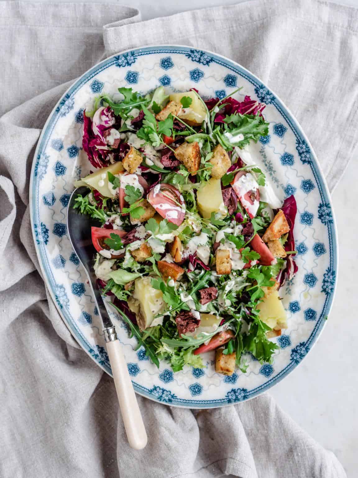 Salatopskrifter - opskrifter på salater til aftensmaden