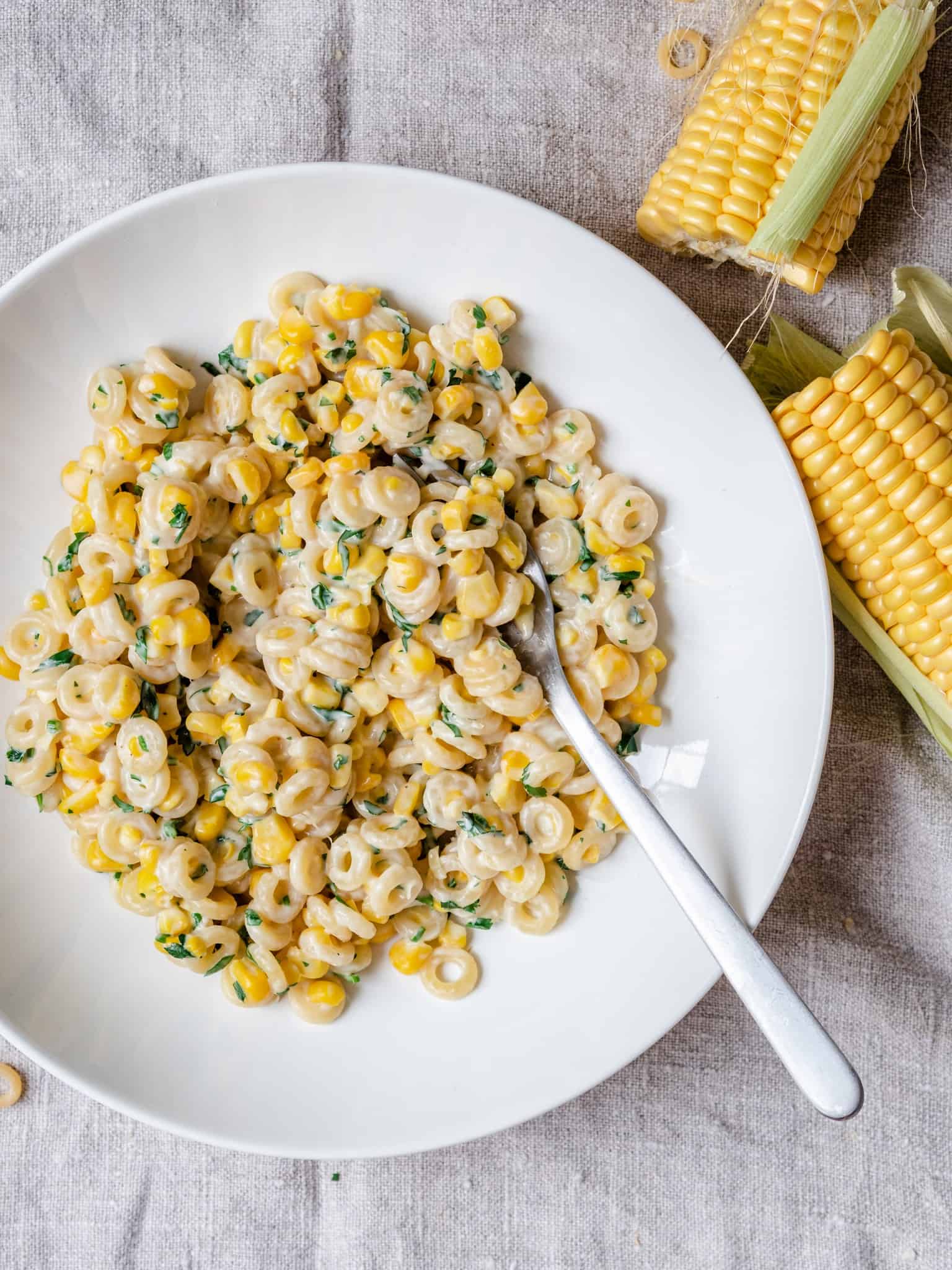 Pasta med majs - Cremet majspasta | Marialottes