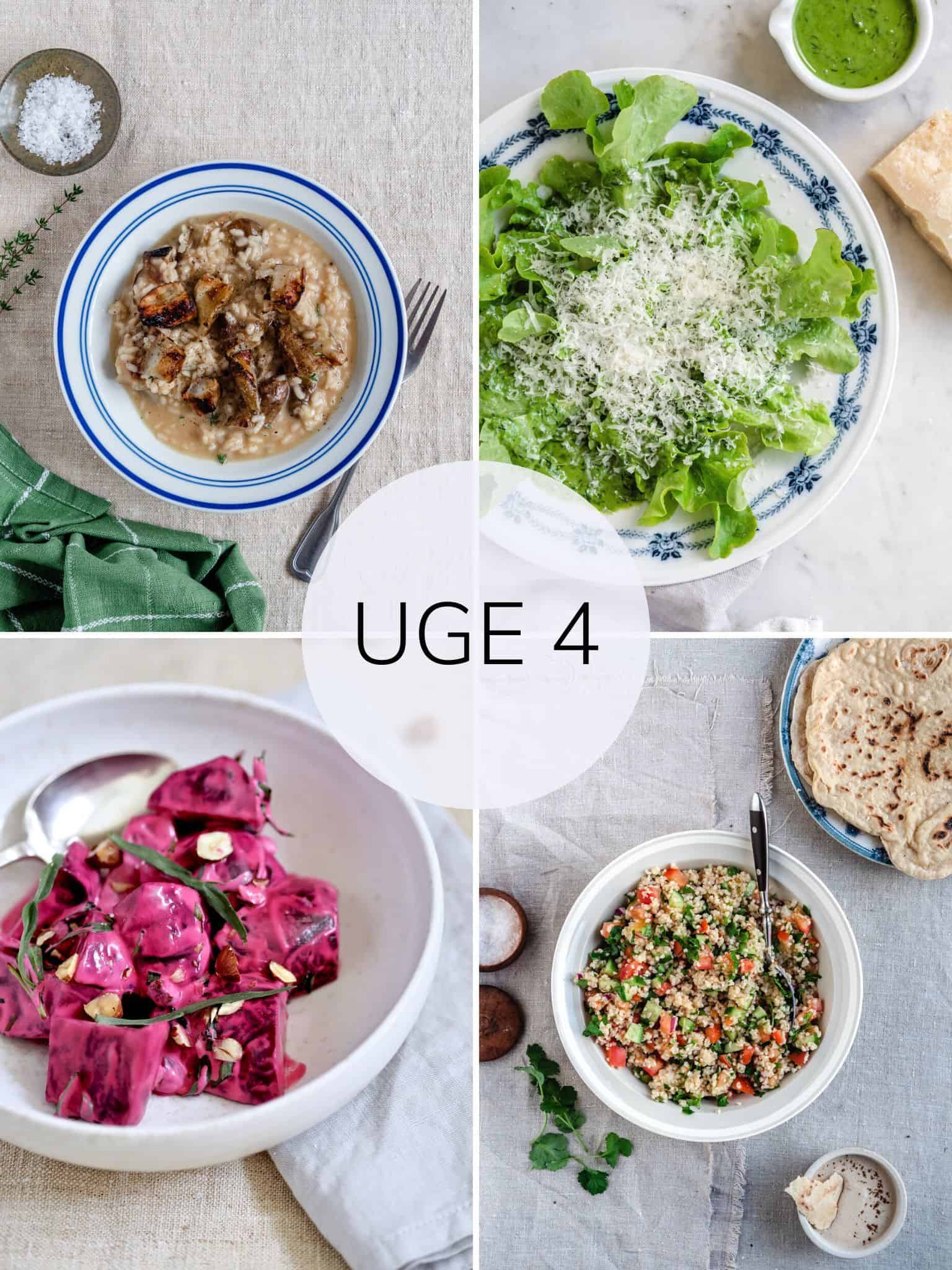 Madplan uge 4 - Familiefavoritter til hele ugen