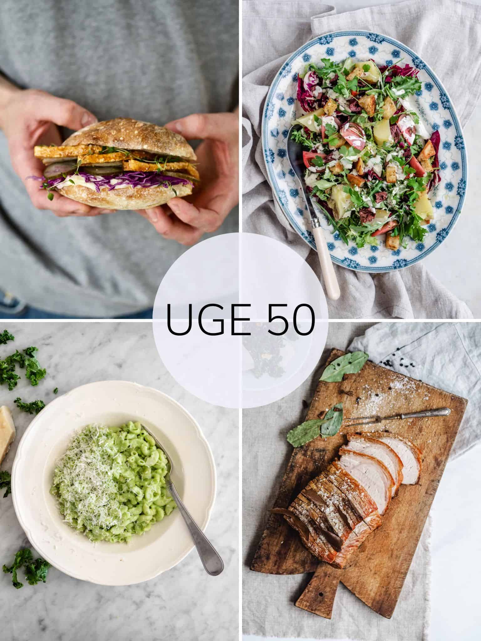 Madplan uge 50 - gode hverdagsretter til dig og din familie