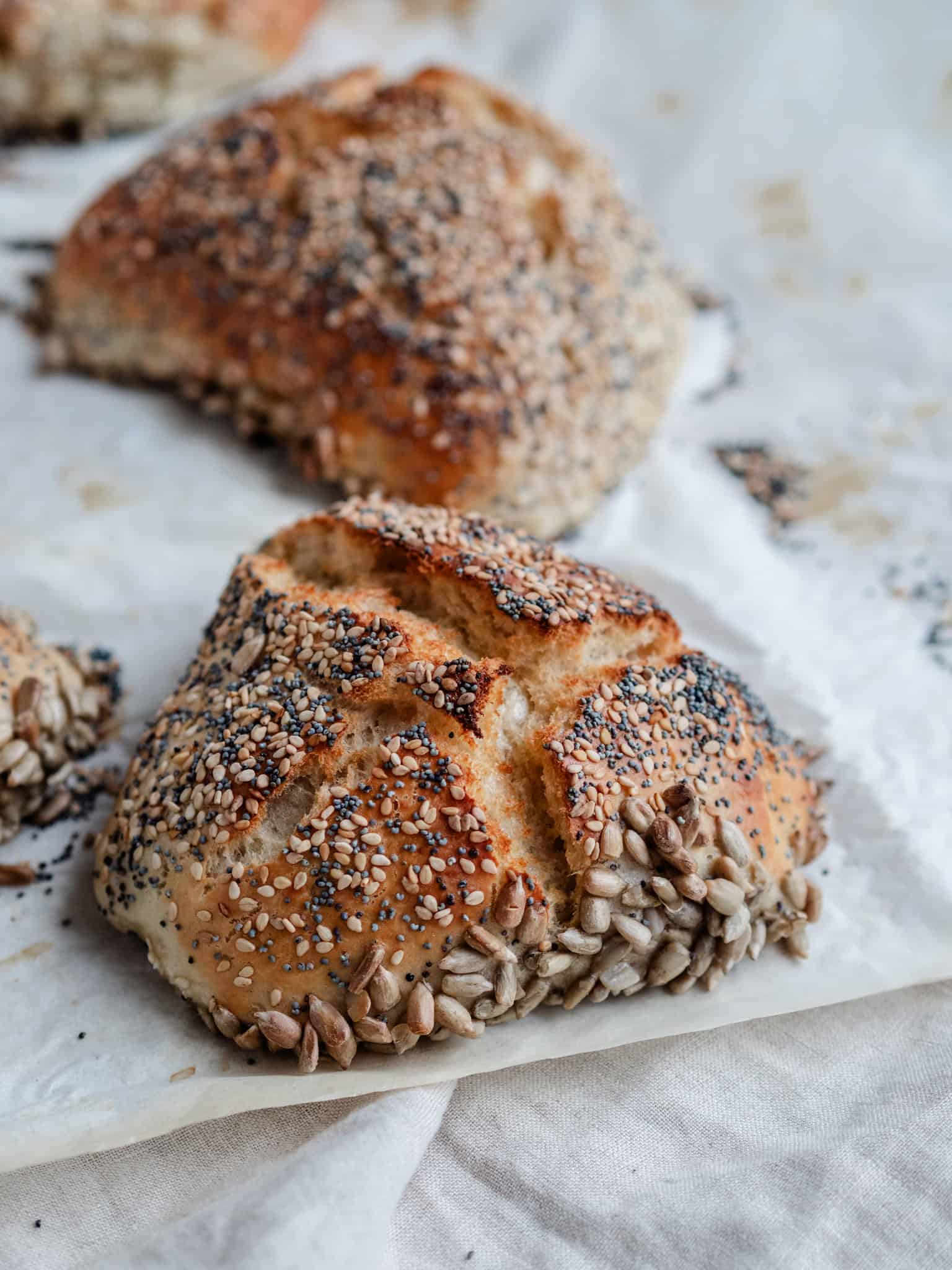 Skagenslapper - koldhævede og æltefri opskrift